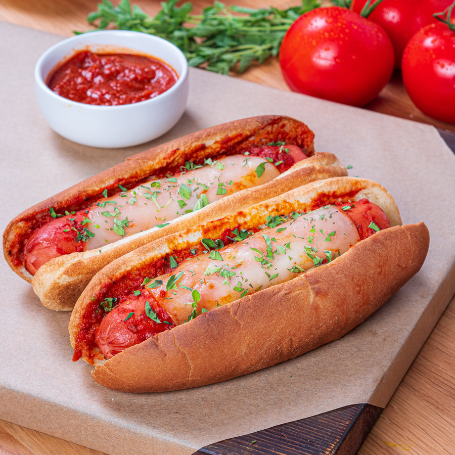 The Cheese Pizza Dog – Miller's Craft Meats