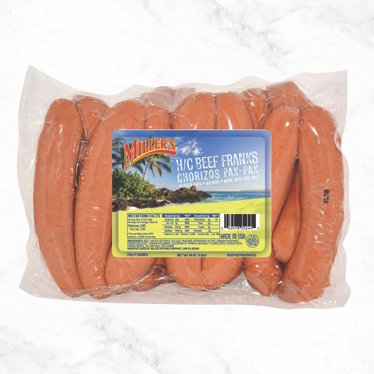 Chorizo's Pak Pak (10lbs) – Miller's Craft Meats
