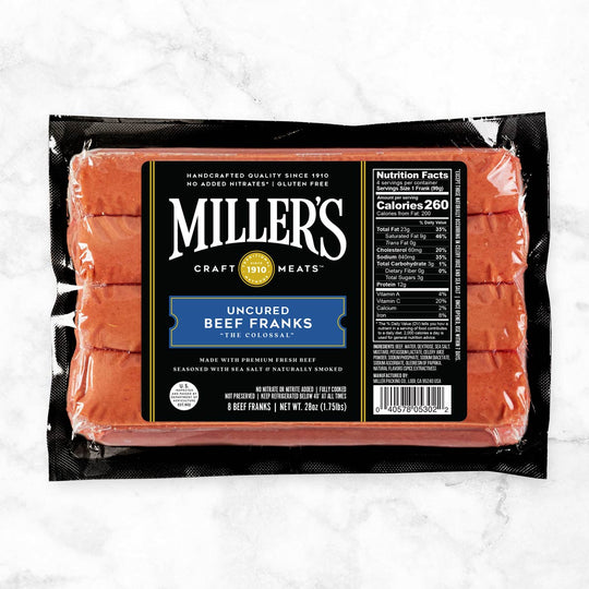 Hot dogs – Miller's Craft Meats